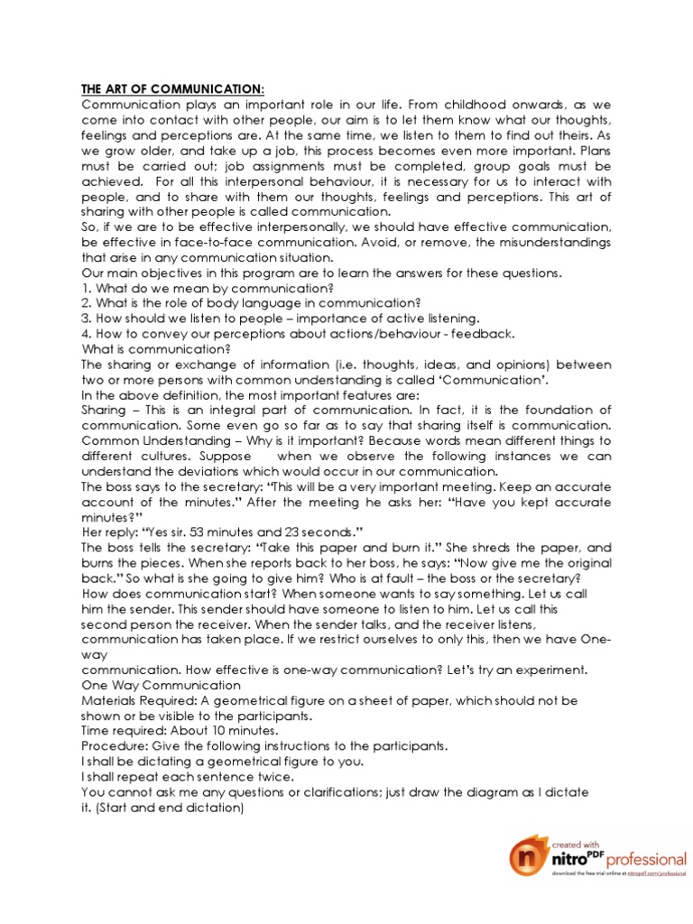 Soft Skills Lab Manual For MBA Iyear | PDF | Emotional Intelligence ...