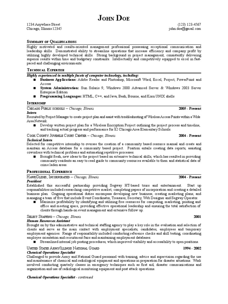 Resume RC | PDF | Human Resources | Microsoft Excel