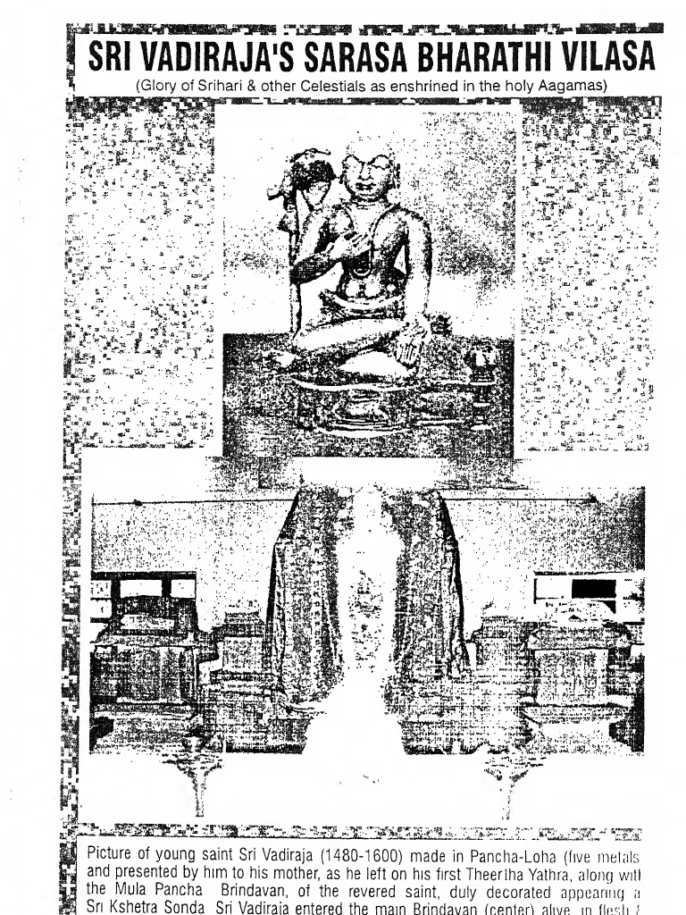 SARASA BHARATHI VILASA Glory of Shree Hari and His Parikars As ...