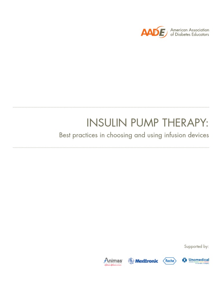 12 30 11 AADE Insulin WhitePaper Print | PDF | Intravenous Therapy ...