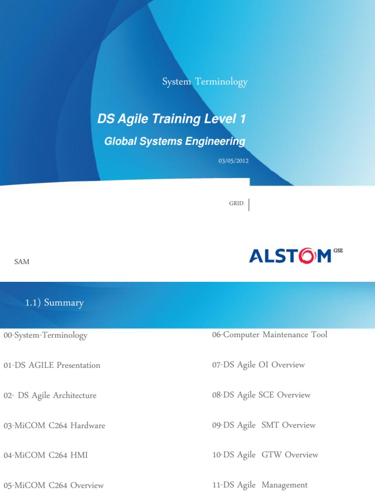 00 System Terminology Rev G | PDF | Electrical Substation | Automation