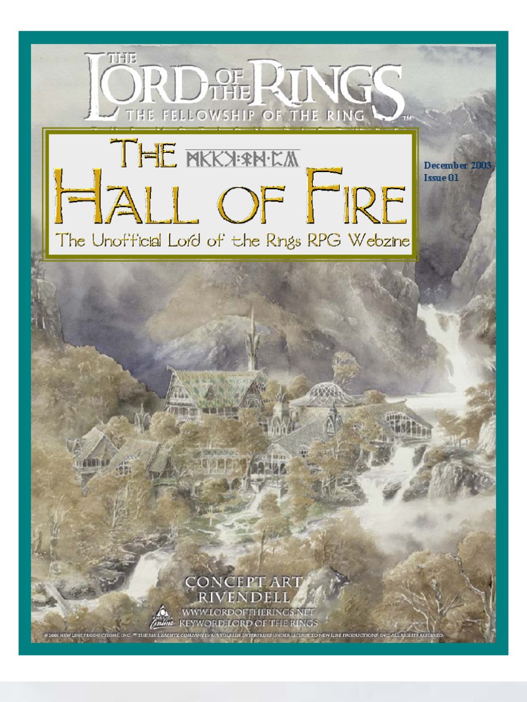 Hall of Fire | PDF | Bilbo Baggins | Fantasy Worlds