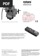 Rotork Actuators and Control Mainten Manual | PDF