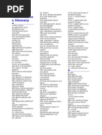 Medical Abbreviations Glossary | PDF | Heart | Circulatory System