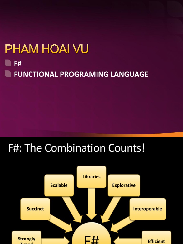 F#: A Versatile Functional Language | PDF | Functional Programming ...