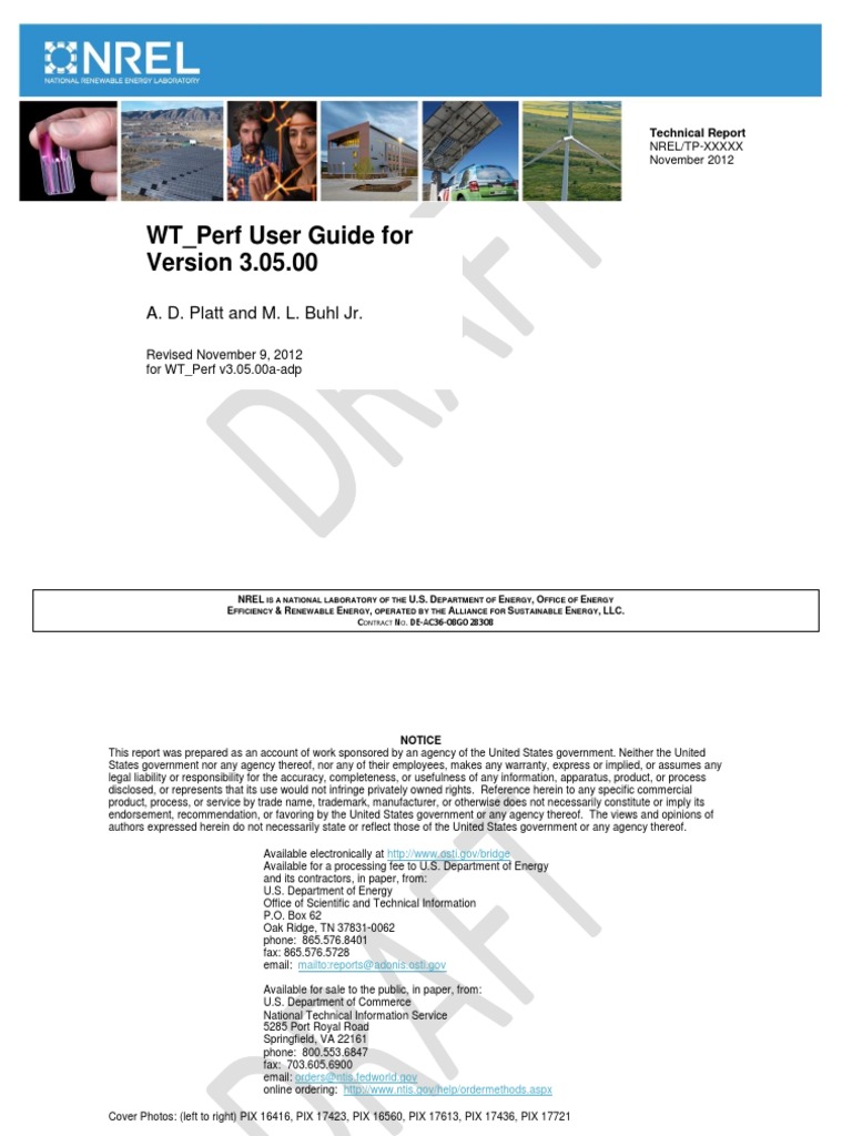 WT Perf Users-Guide | PDF | Parameter (Computer Programming) | Command ...
