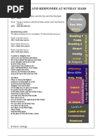 Guide For Commentators (English Mass) PDF | PDF | Mass (Liturgy) | God ...