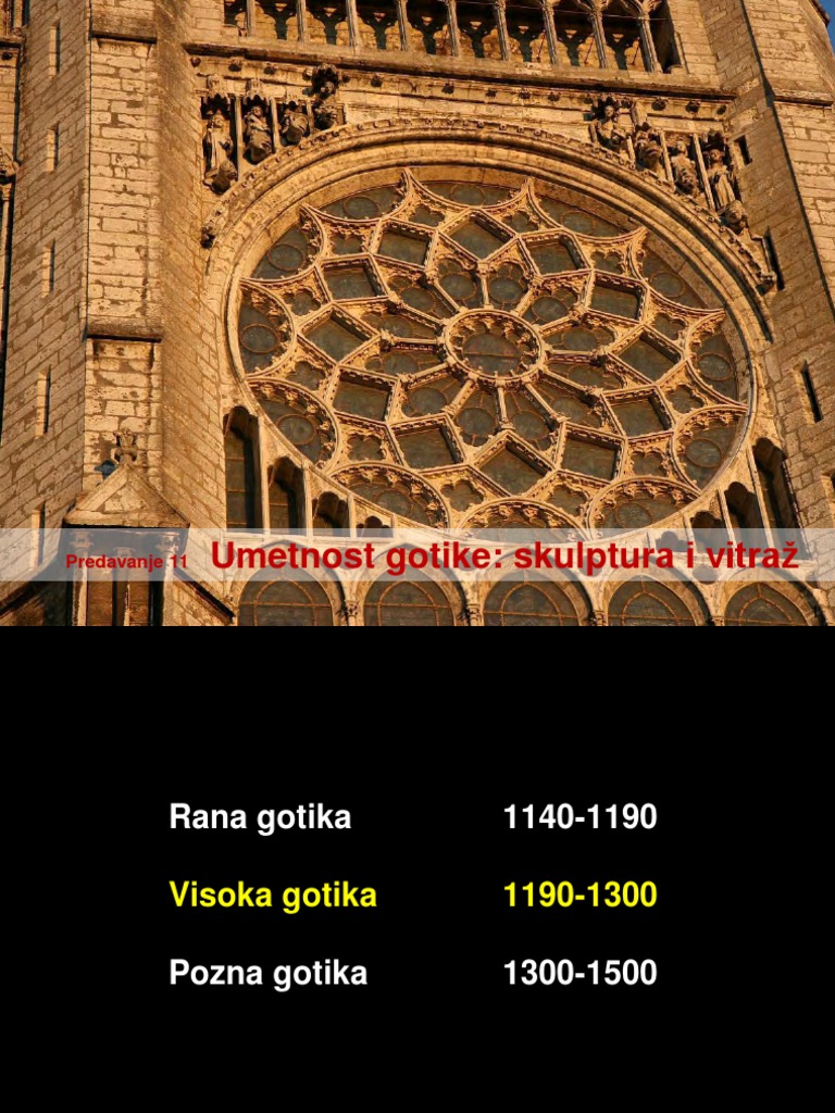 Gotika Skulptura&Vitraz | PDF