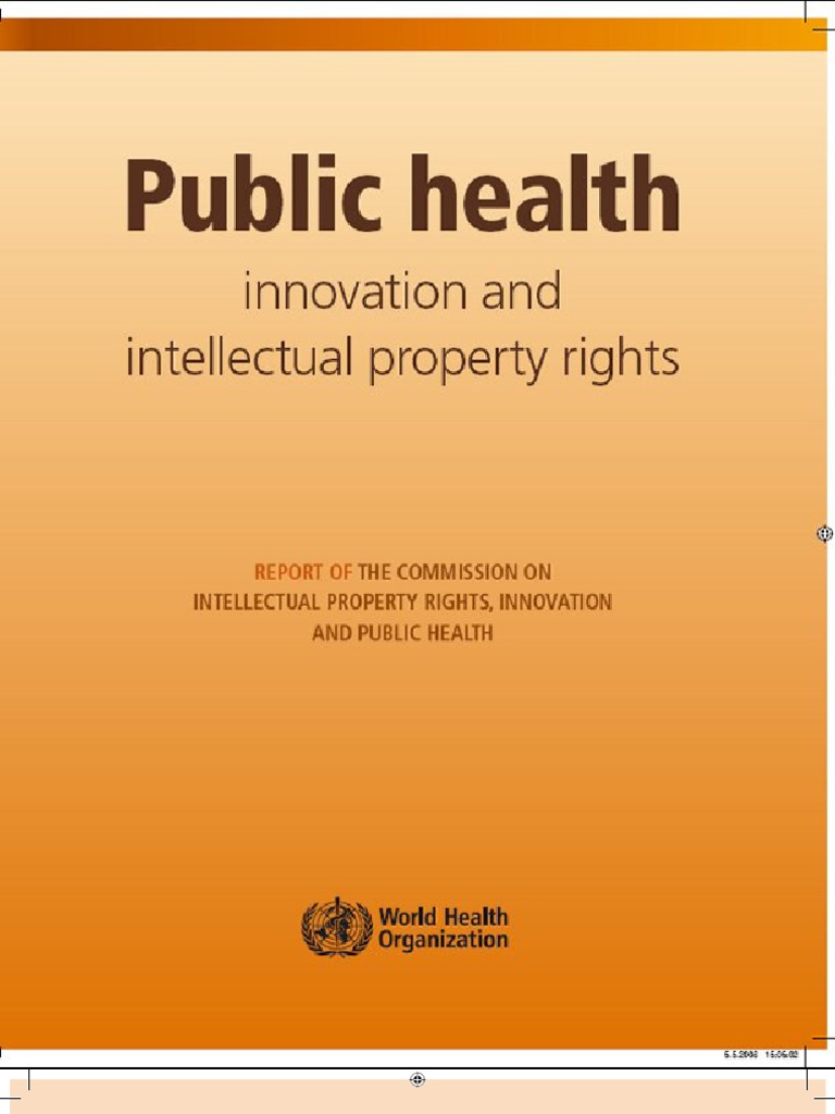 En Public Health Report | Trips Agreement | Public Health