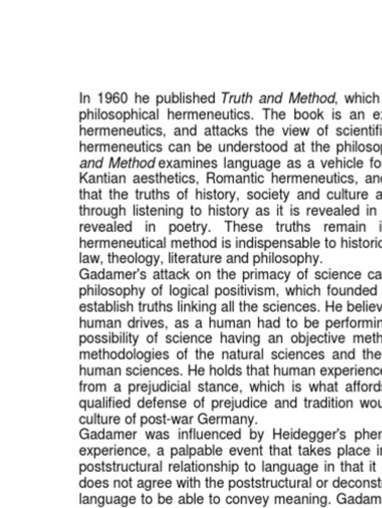 And Method Examines Language As A Vehicle For Interpretation, and ...