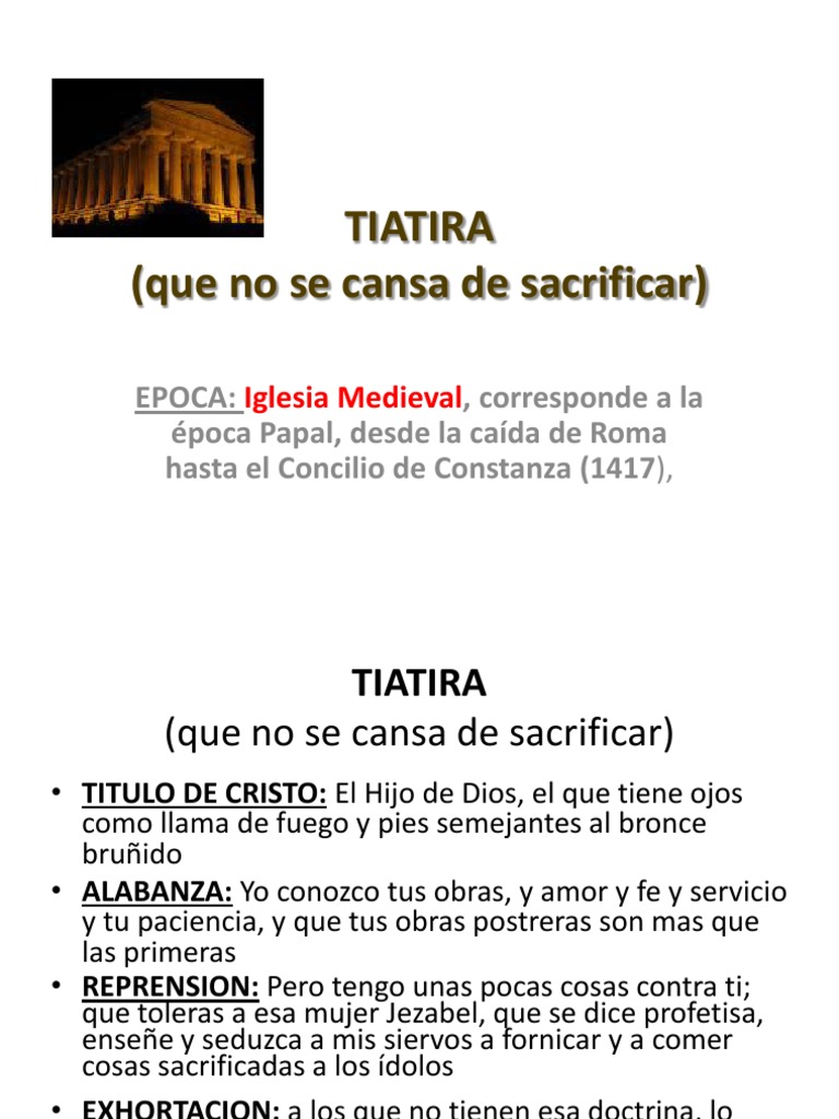 4 Tiatira | PDF | Iglesia Católica | Papa