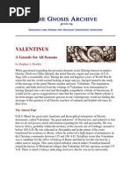Valentinus / Valentine's Day | PDF | Gnosticism | Valentine's Day