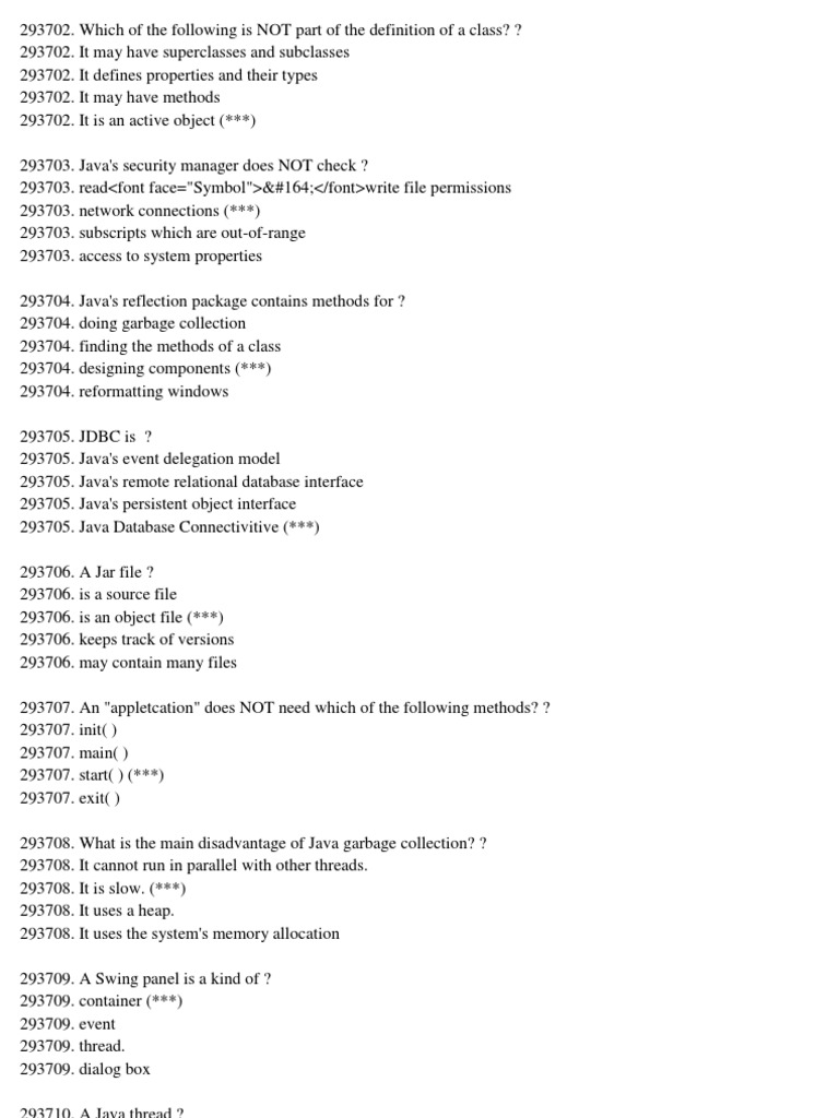 Java class properties and methods | PDF | Method (Computer Programming) | Web Server