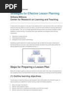 TPACK Planning Guide | PDF | Educational Technology | Epistemology