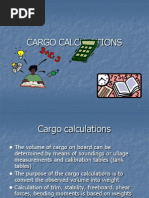 Cargo Calculation Tankers | PDF | Barrel (Unit) | Density