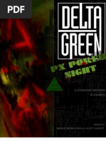 Delta Green Character Sheet | PDF | Games & Activities | Young Adult