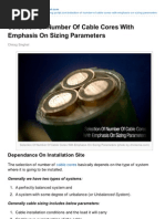 Single-Core Cable Formations Guide | PDF | Materials Science | Physical ...