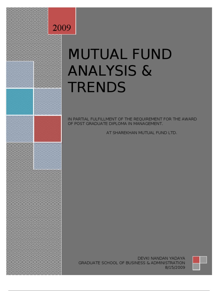 Mutual Fund Analysis & Trends Sharekhan | PDF | Mutual Funds ...
