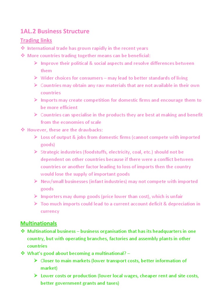 A2 Business Studies R | PDF | Inflation | Research And Development