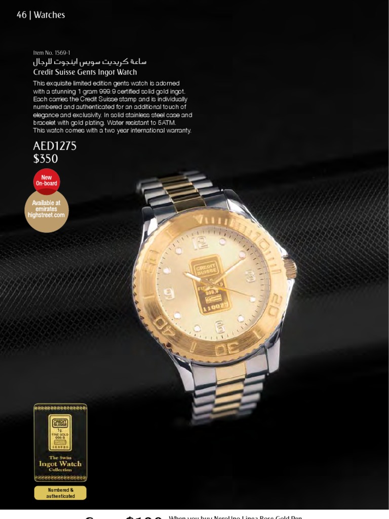 4-Emirates Duty Free Watches | PDF | Watch | Jewellery
