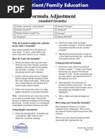 Breast Milk Fortified (Using Neosure Formula) | PDF | Teaspoon | Breast ...