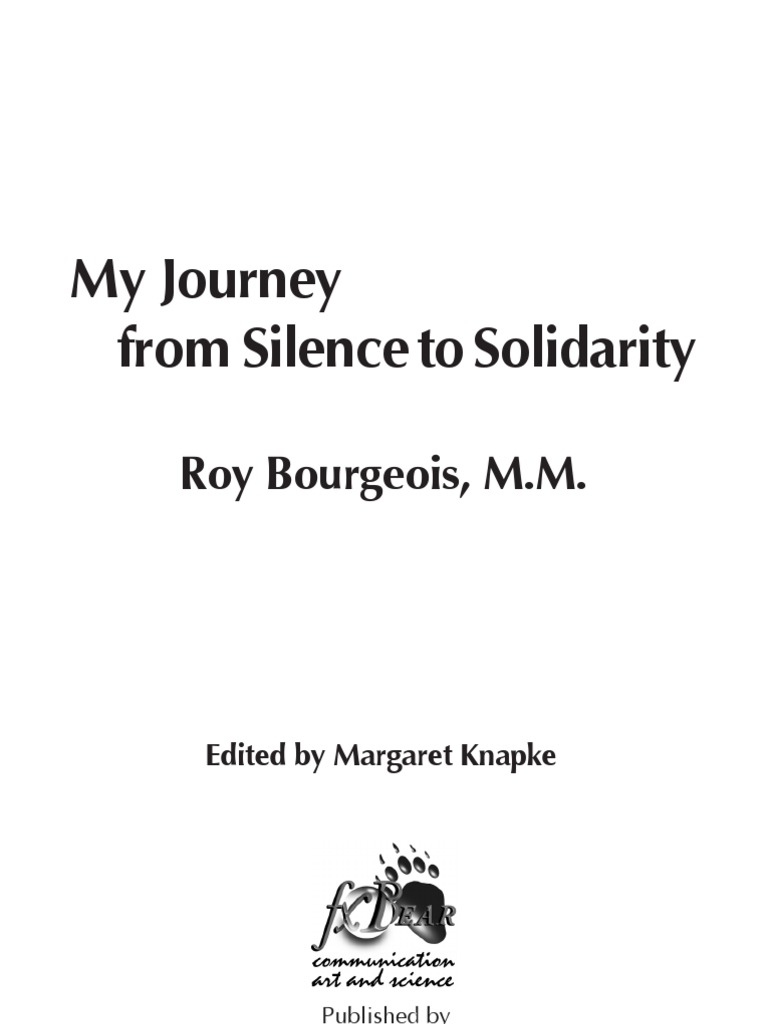 Roy Bourgeois - Solidarity | PDF