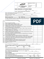 SOP - Permit To Work System | PDF | Occupational Safety And Health | Safety