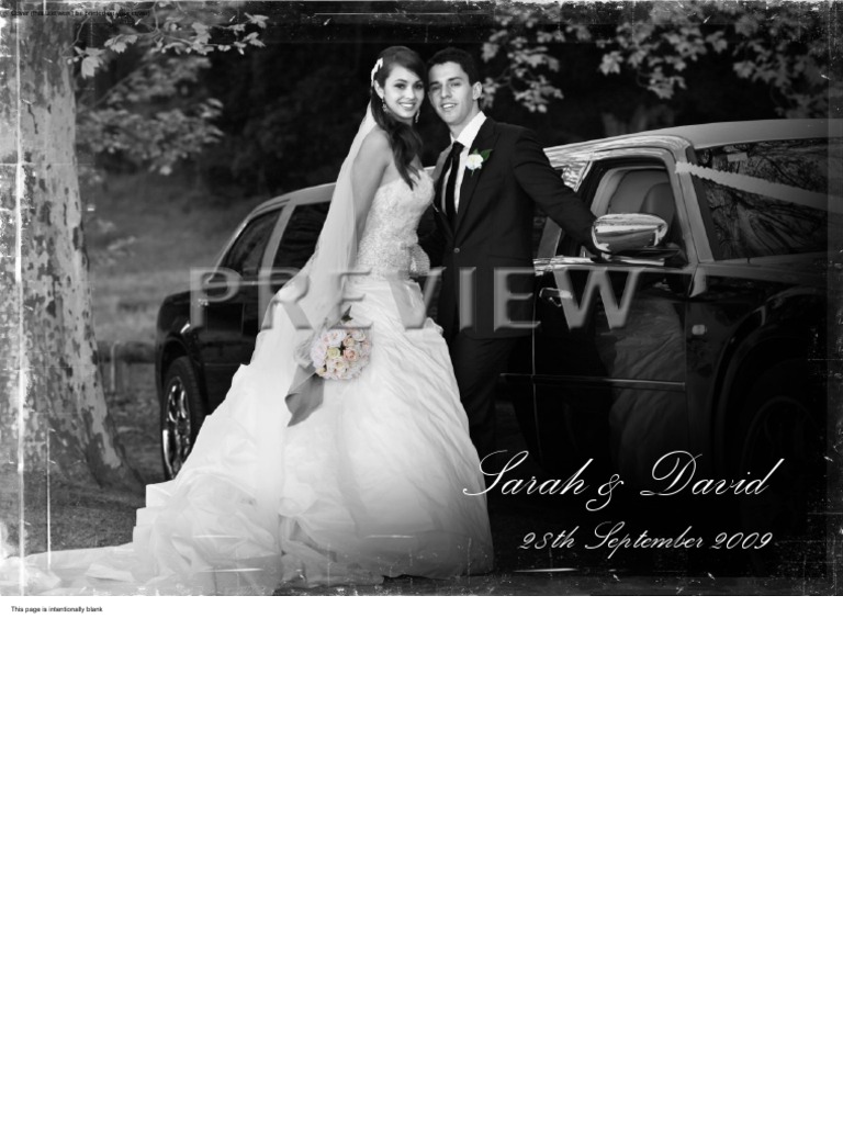 Document Index for Sarah & David | PDF
