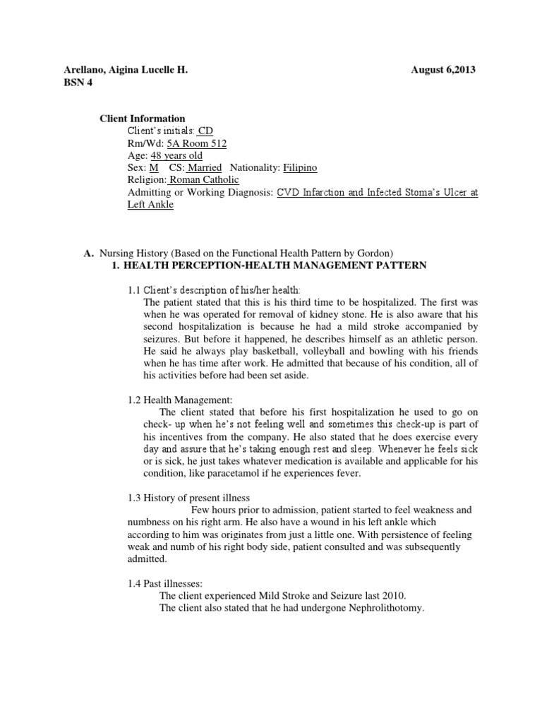 Nursing History Taking | PDF