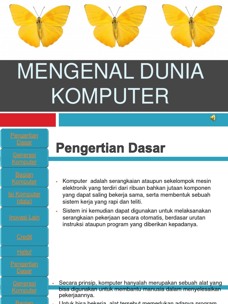 Mengenal Dunia Komputer | PDF