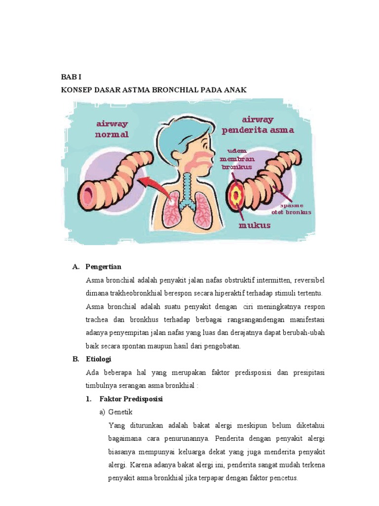 Askep Asma Pada Anak