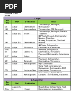 Coimbatore Bus Timings | PDF | Public Transport | Transport