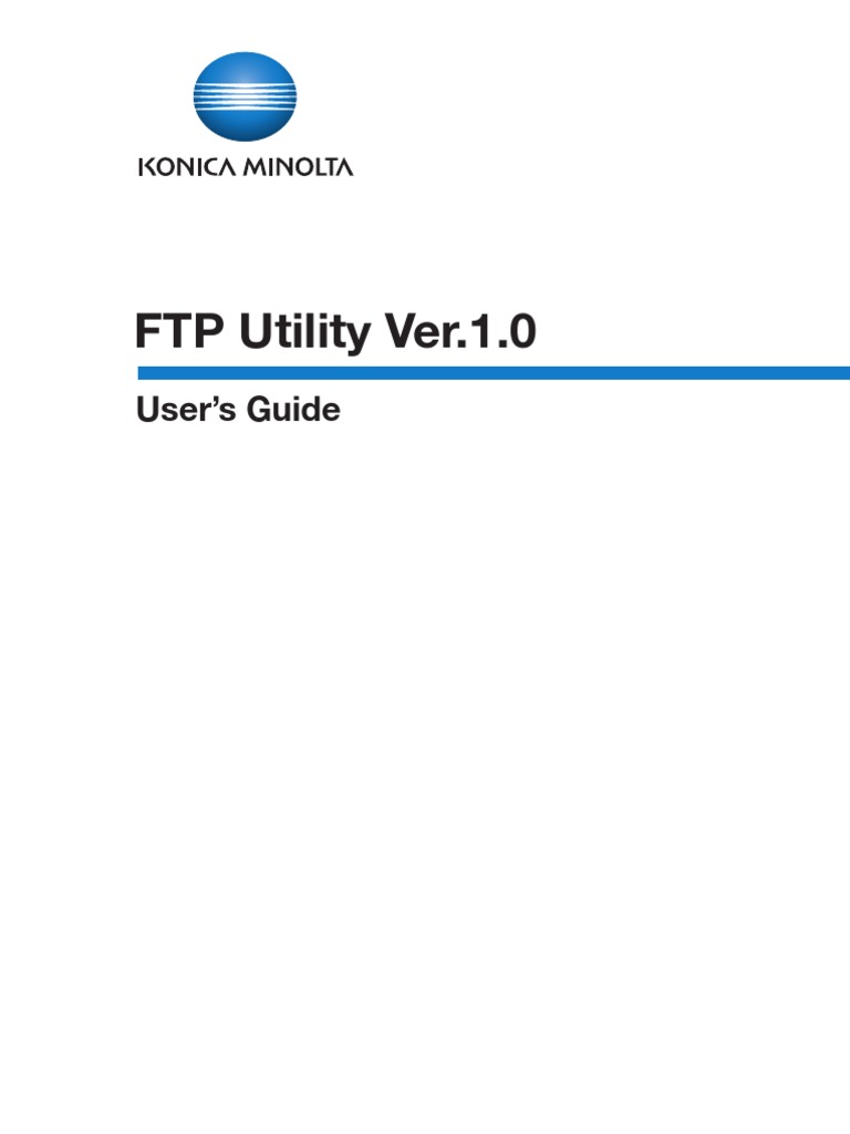 FTP Utility User Manual | PDF