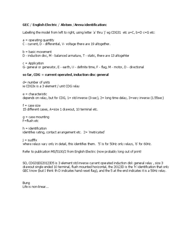 CDG Nomenclature | PDF
