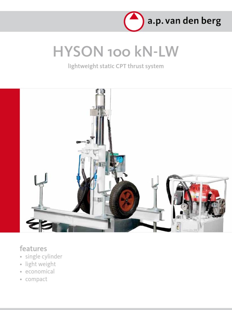 Lightweight CPT System | PDF | Soil | Anchor