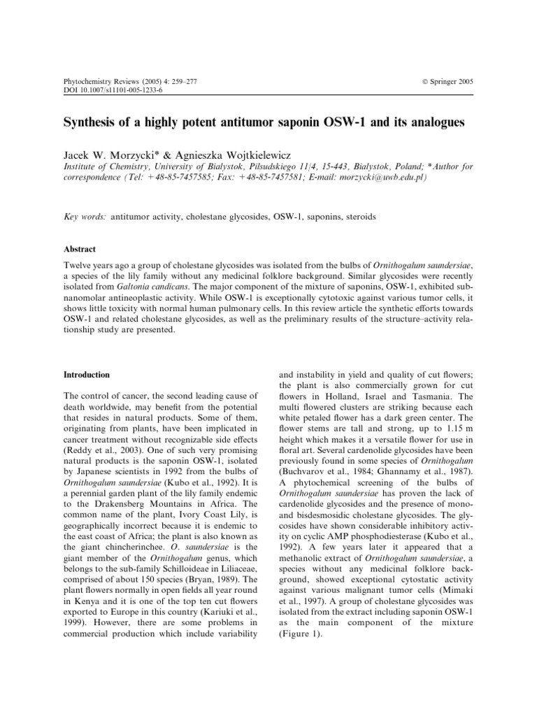 Dimero de Aglicona | PDF | Alkene | Organic Synthesis