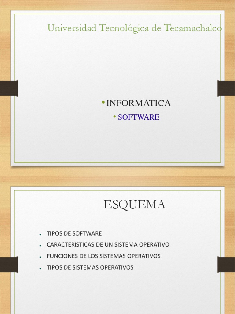 Elementos Del Software | Descargar gratis PDF | Sistema operativo | Hardware de la computadora