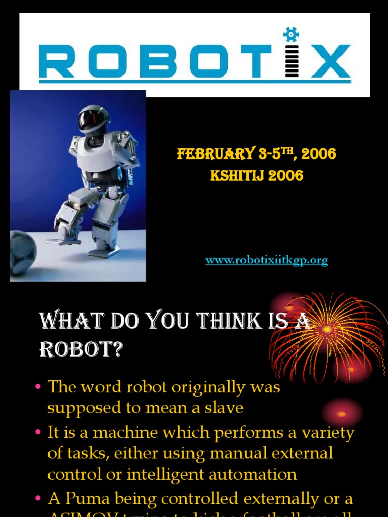 A Tutorial On Robotics Part I | PDF | Robotics | Robot
