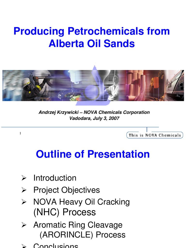 About Nova Chemical Project | PDF | Cracking (Chemistry) | Oil Sands