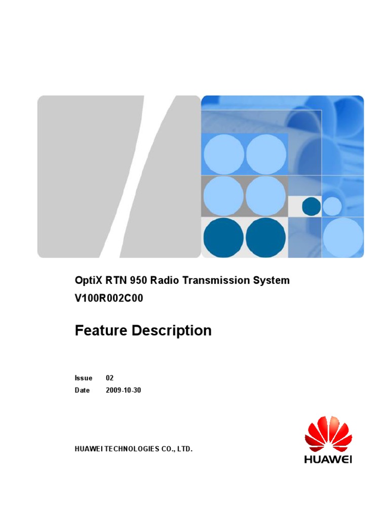 OptiX RTN 950 Hybrid Feature Description | PDF | Quality Of Service ...