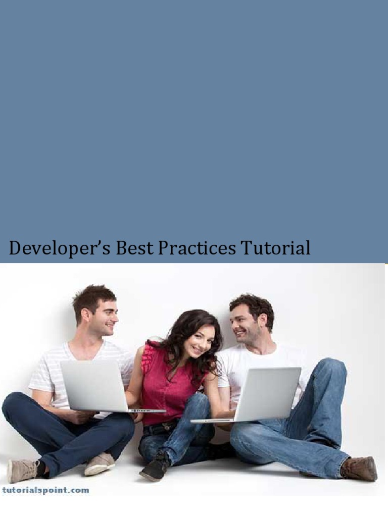 Developers Best Practices Tutorial | PDF