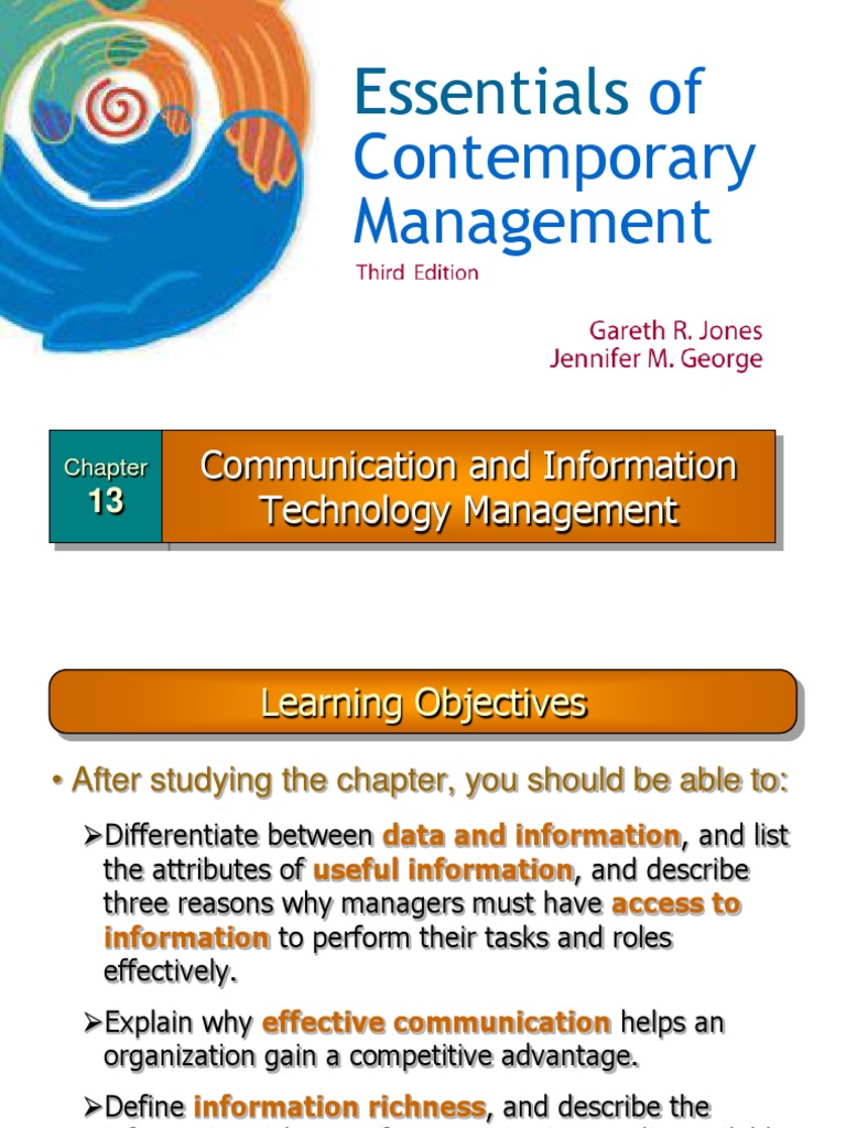 Essentials: of Contemporary Management | PDF | Business | Technology ...