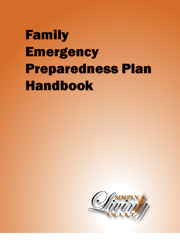 Family Emergency Preparedness Plan Handbook | PDF | 9 1 1 | Emergency ...