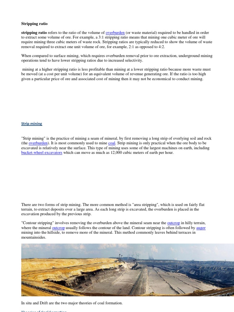 Question Answer | PDF | Surface Mining | Mining