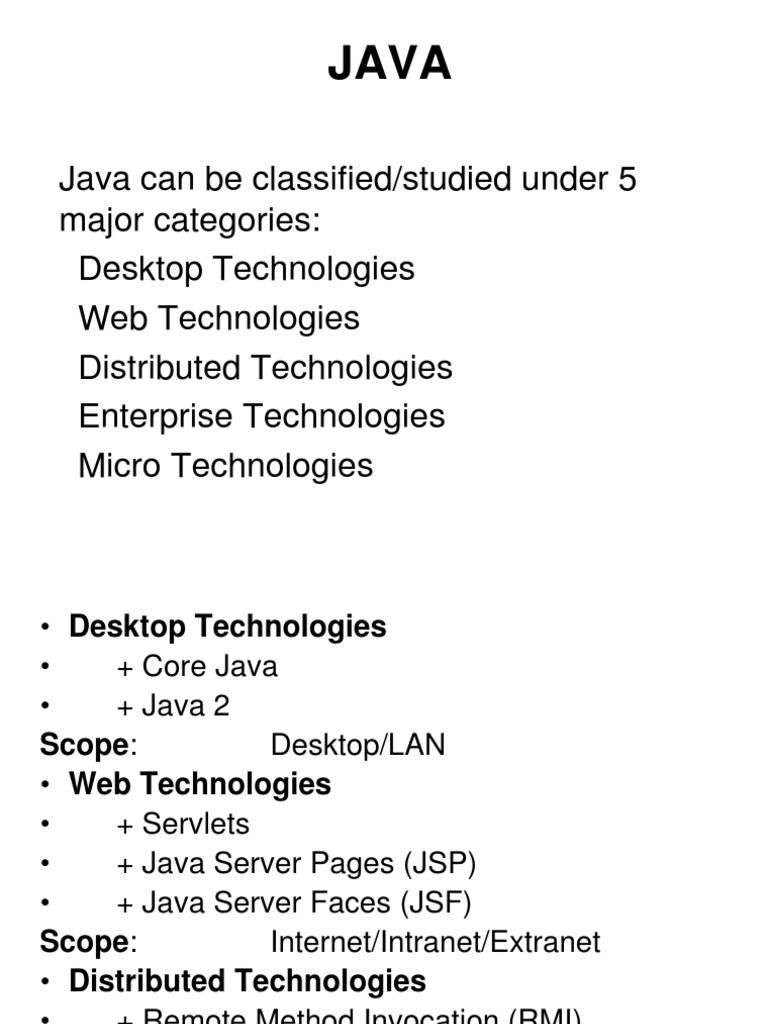 Java | Download Free PDF | Java Virtual Machine | Java (Programming Language)