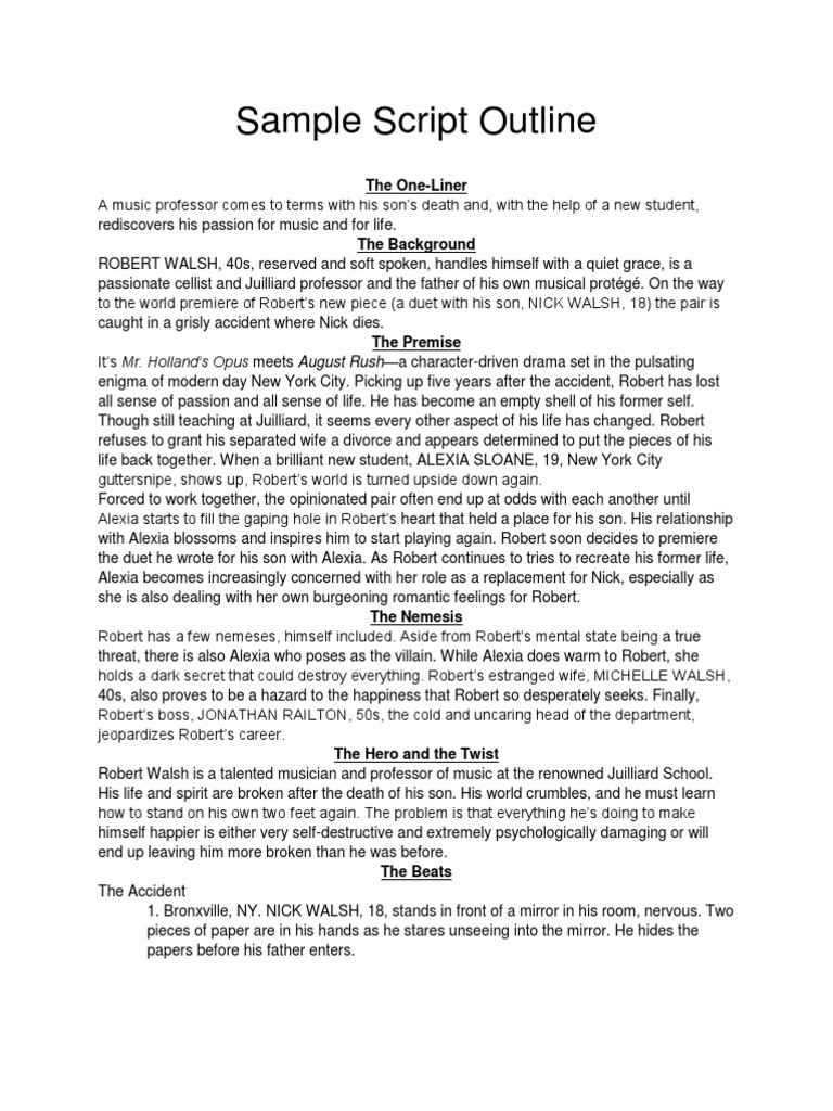 Sample Movie Script | PDF