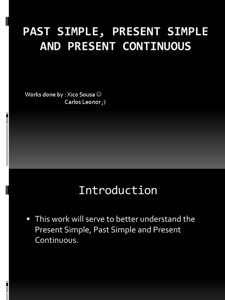 Understanding Simple Tenses in English | PDF