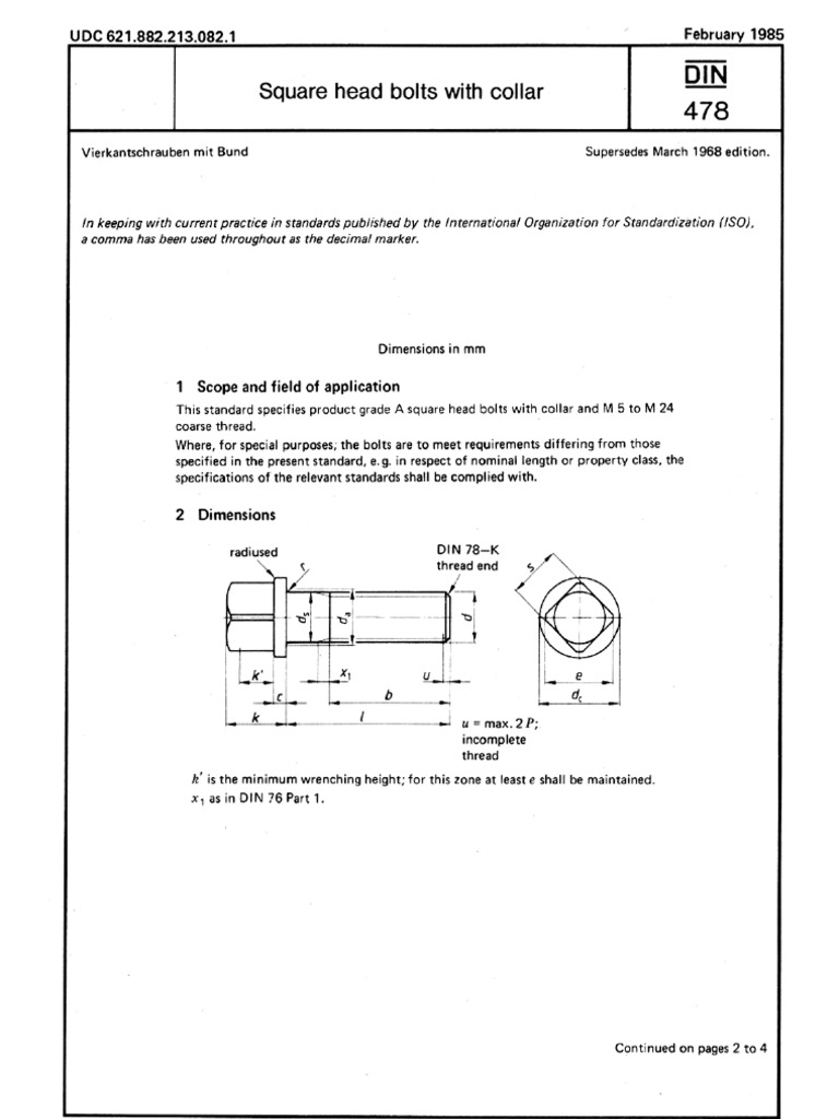 Din 478 PDF | PDF