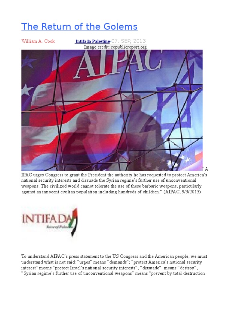 The Return of The Golems | PDF | Israel | World Politics