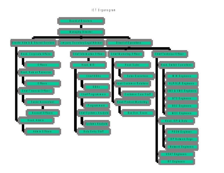 ICT Organogram | PDF